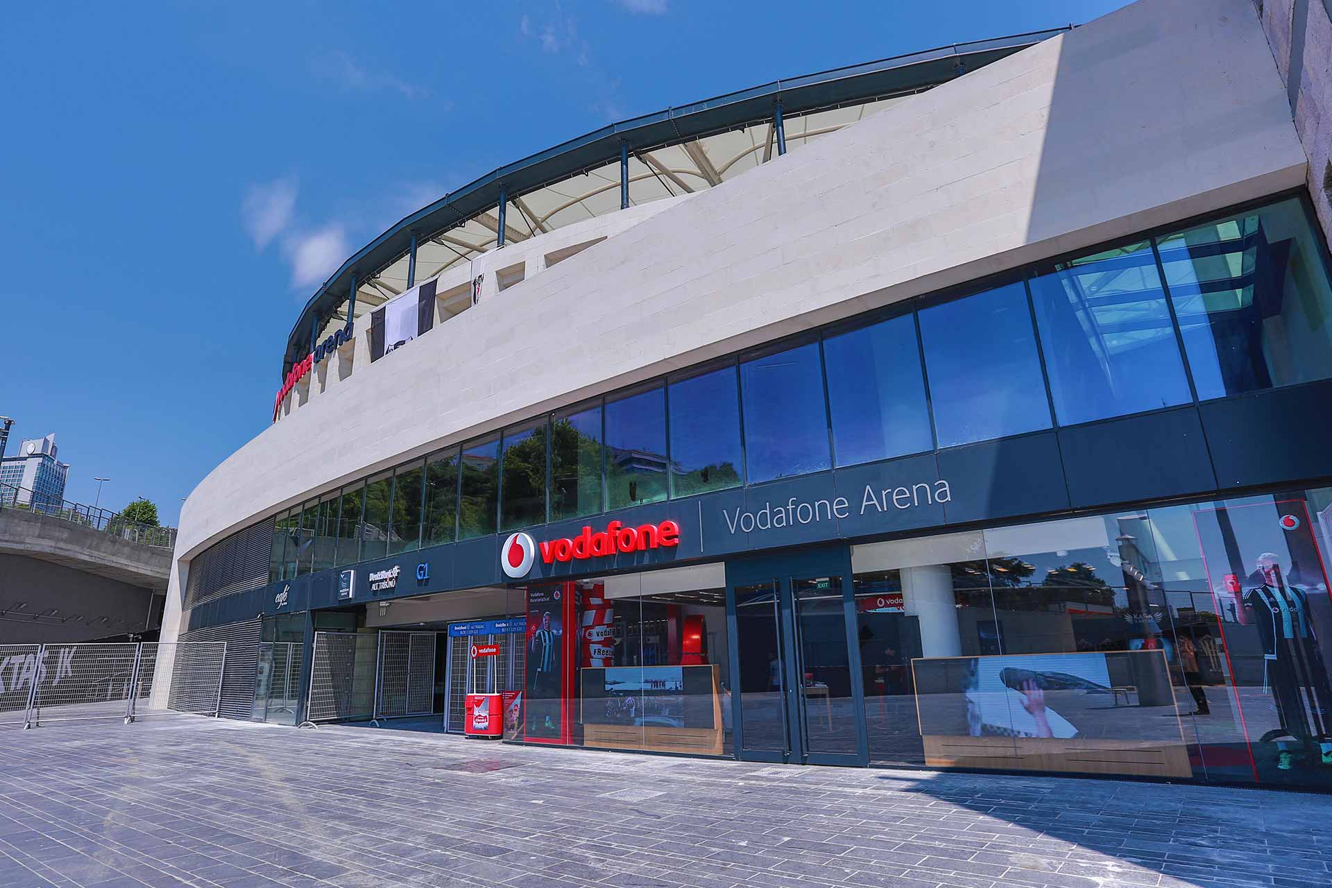 Vodafone Beşiktaş Arena Lounge, Shop and Audience Box Work - Dilek ...