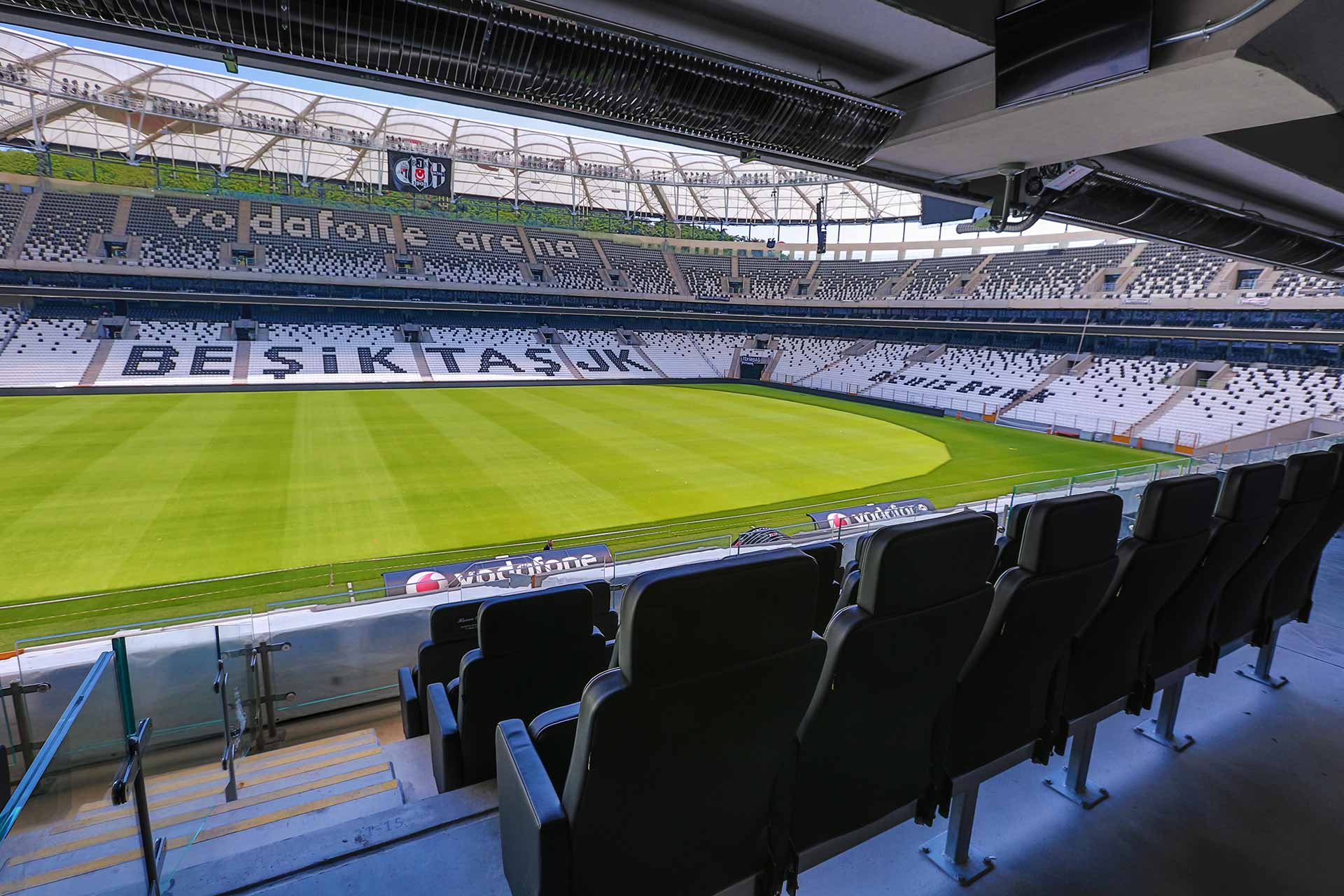 Vodafone Beşiktaş Arena Lounge, Shop and Audience Box Work - Dilek ...